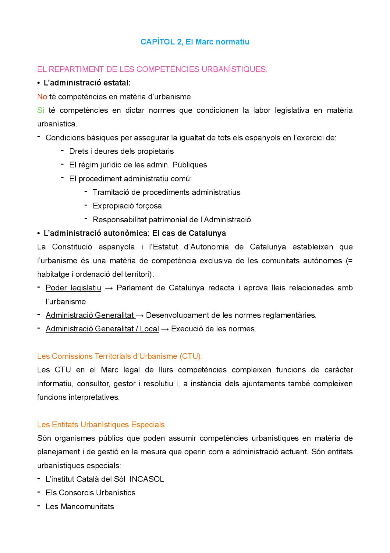 Apuntes Gestión Urbanística Docsity