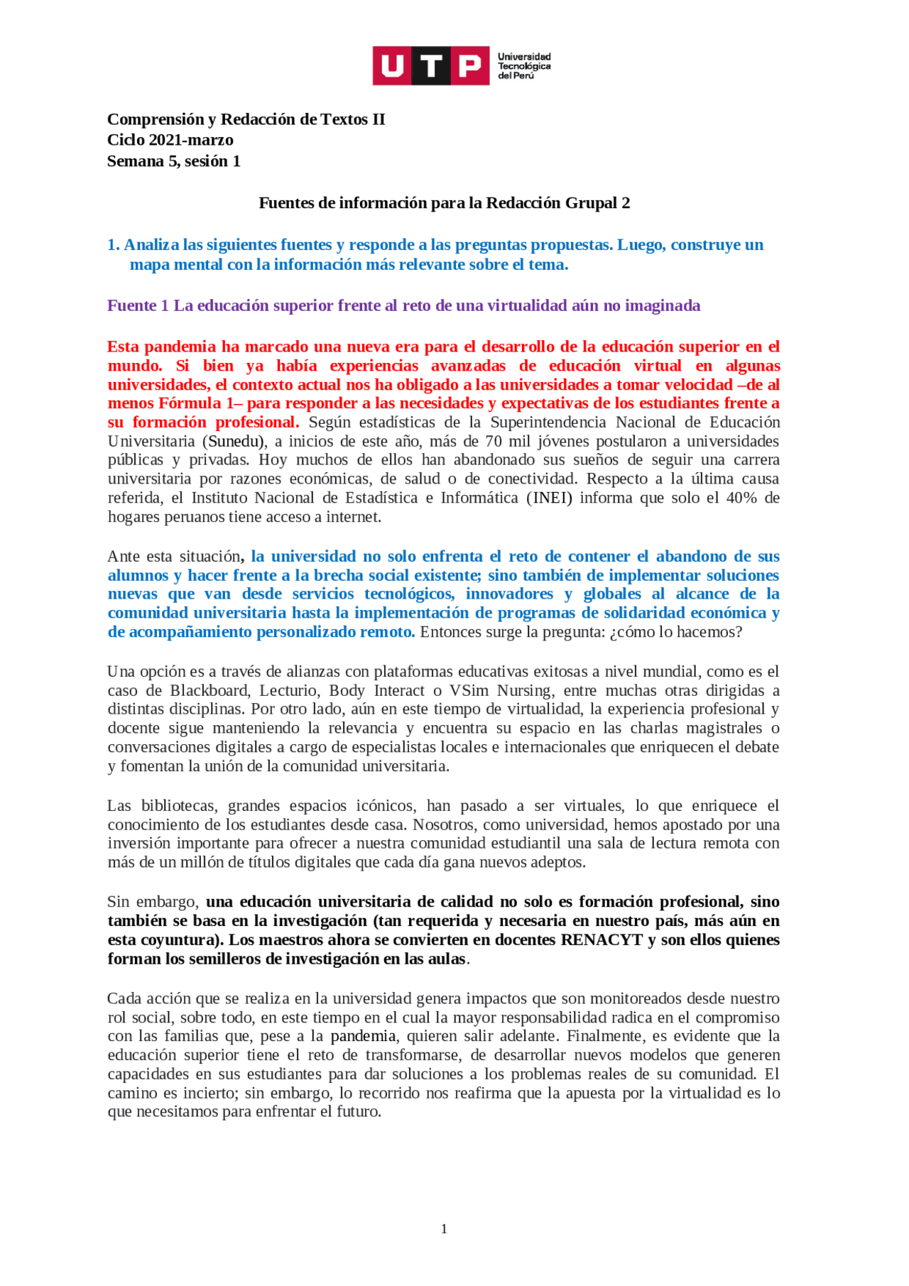 Redacci贸n De Textos 3 Docsity