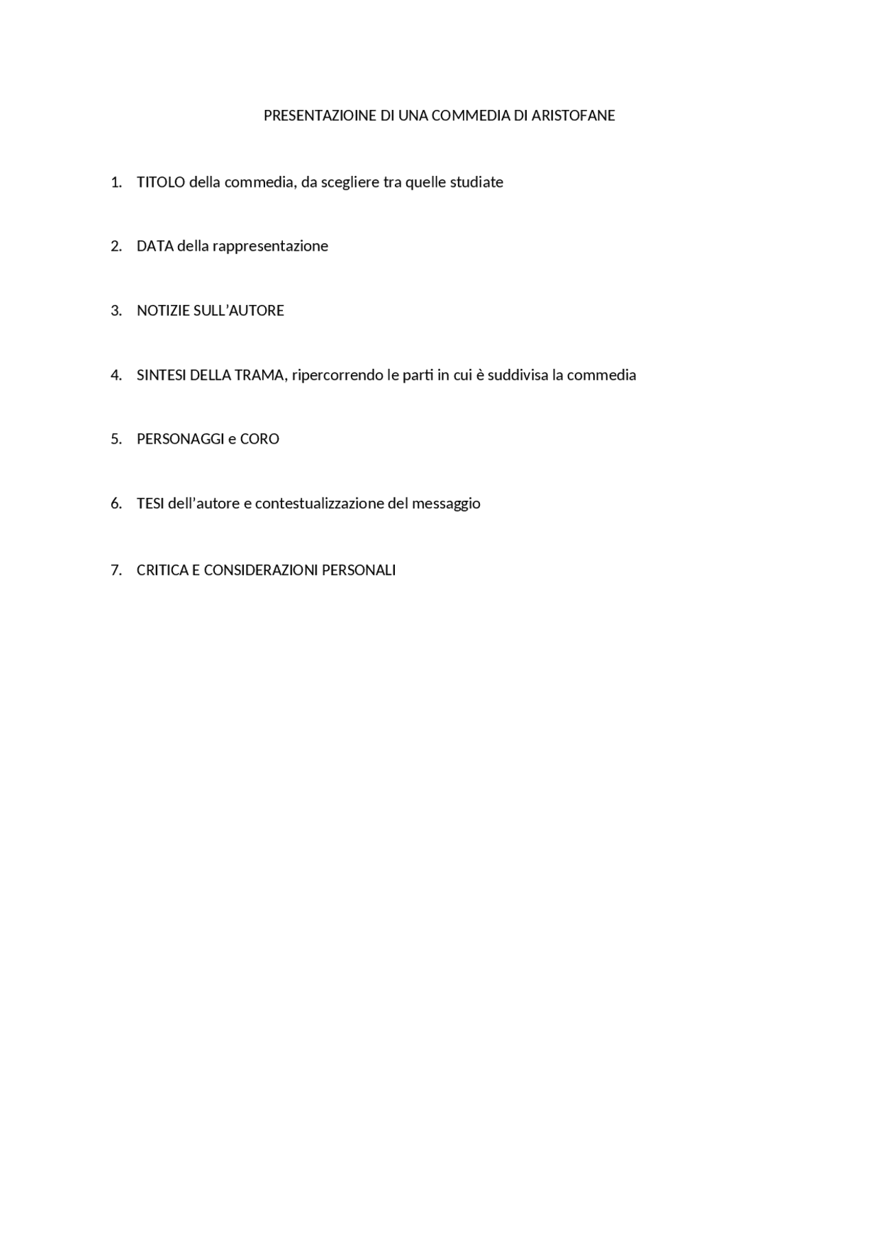 Aristofane Le Nuvole Docsity