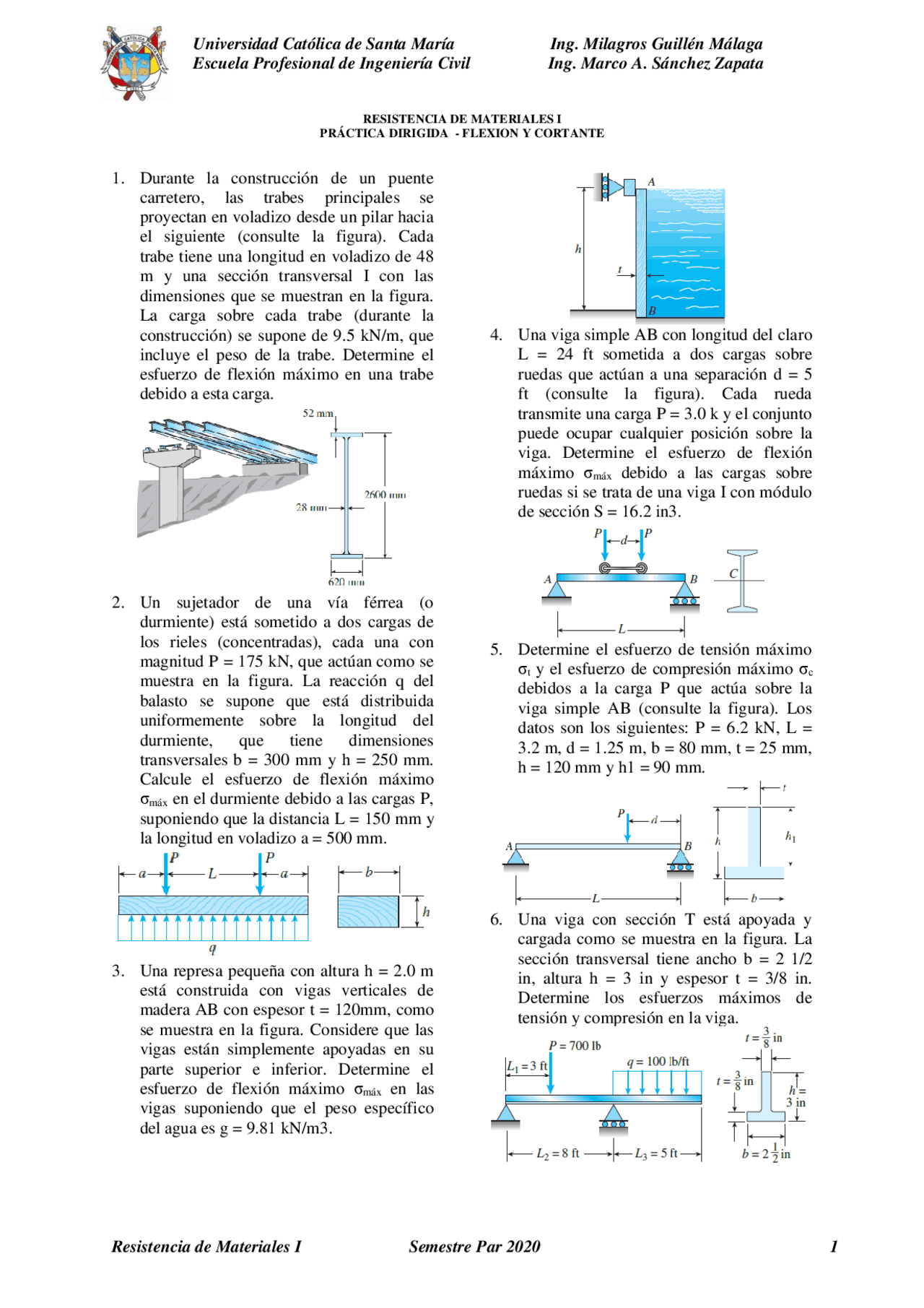 Resistencia De Materiales Apuntes De Elasticidad Y Resistencia De