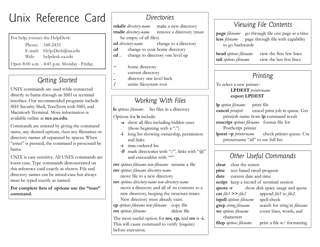 Unix_csh_reference_card_en.pdf - Docsity