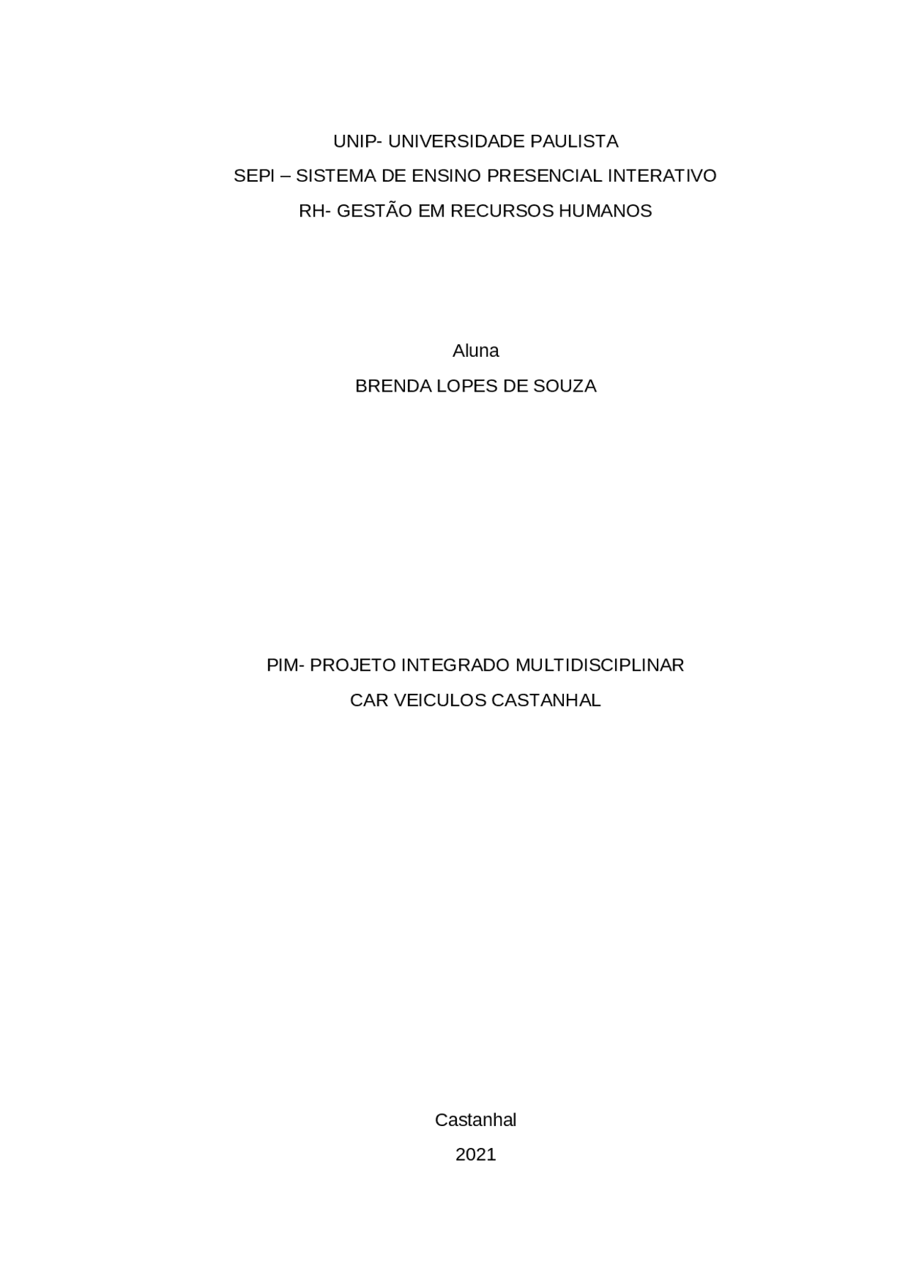 Pim Projeto Integrado Docsity