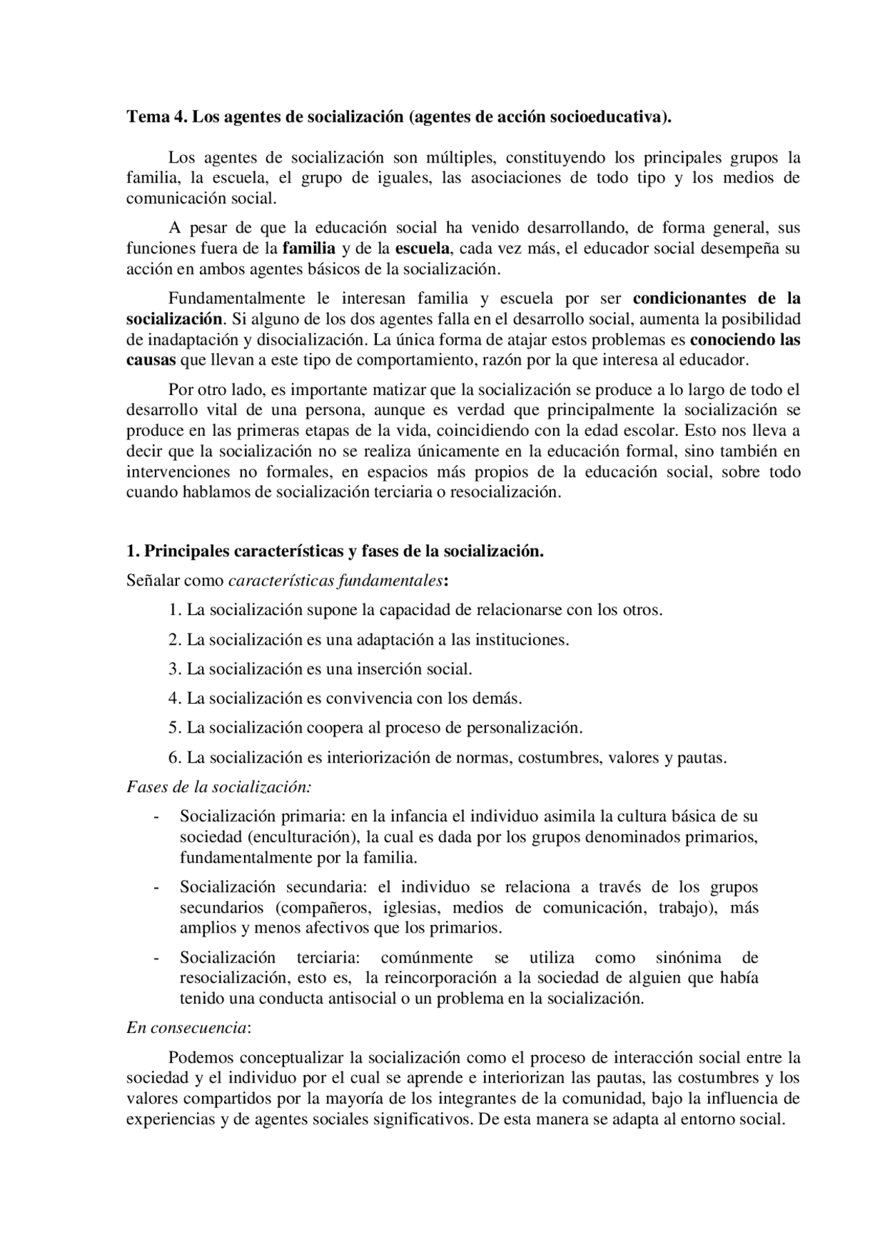 Temas 1 2 3 De Pedagogia Social Docsity