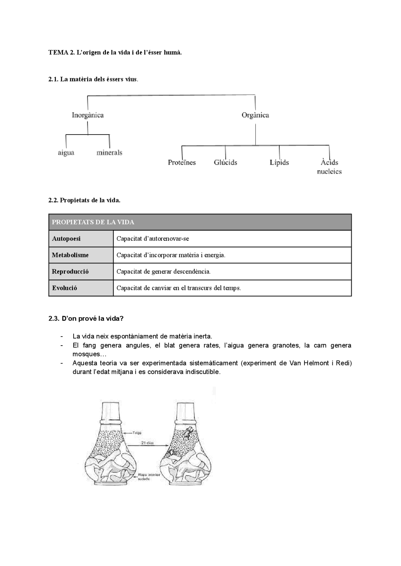Teorias De La Evolución Apuntes Docsity