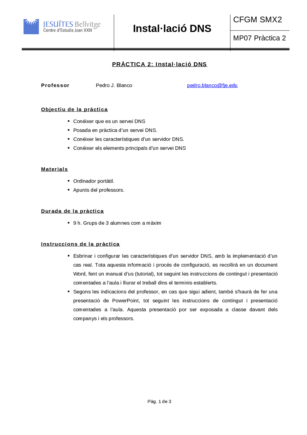 Dns Explicacion Y Funcionamiento Docsity