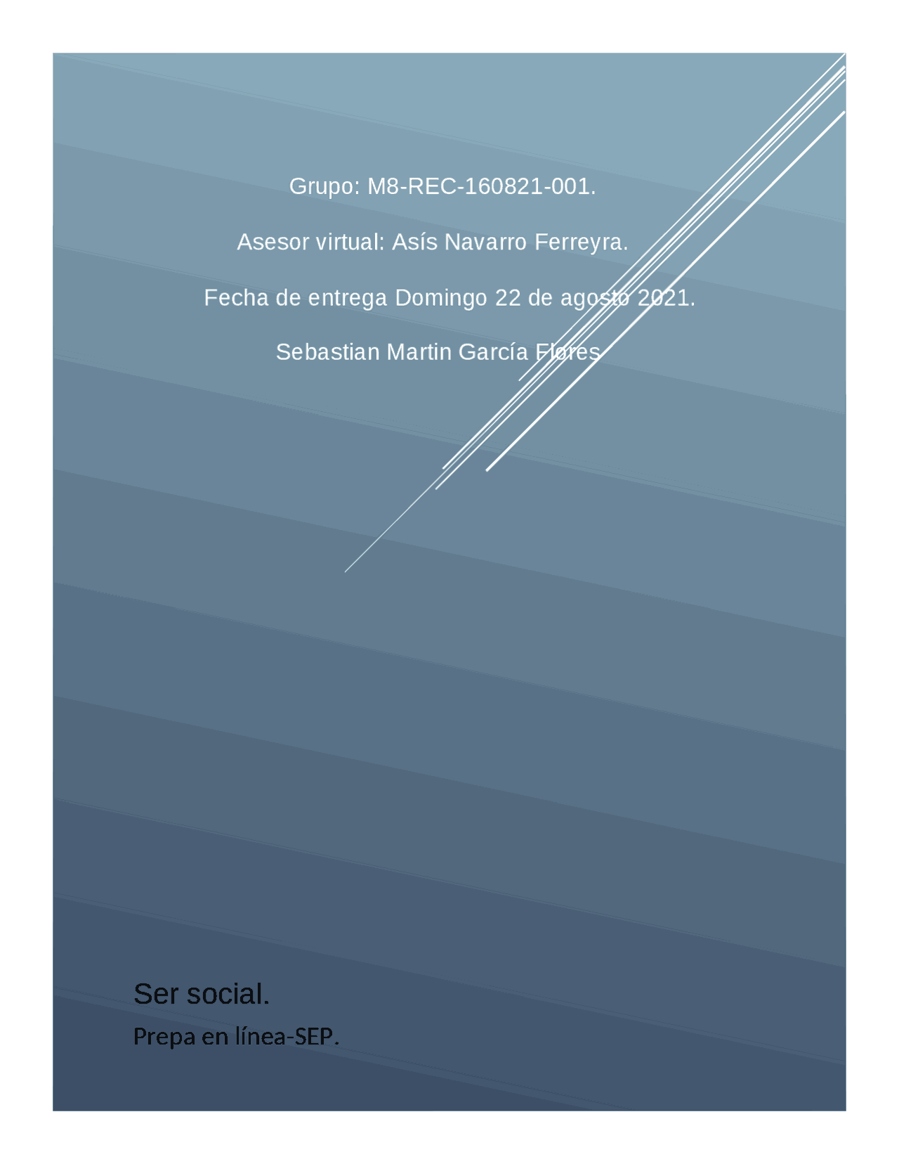 Actividad integradora 1 modulo 8 - Docsity