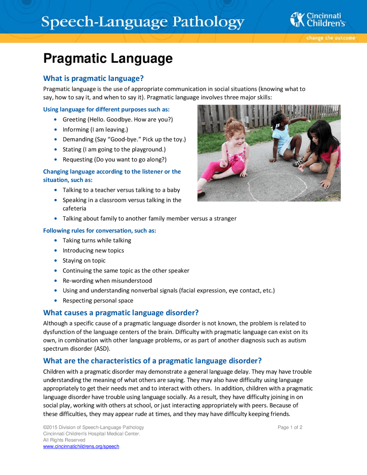 Information Language Pragmatics PDF - Docsity