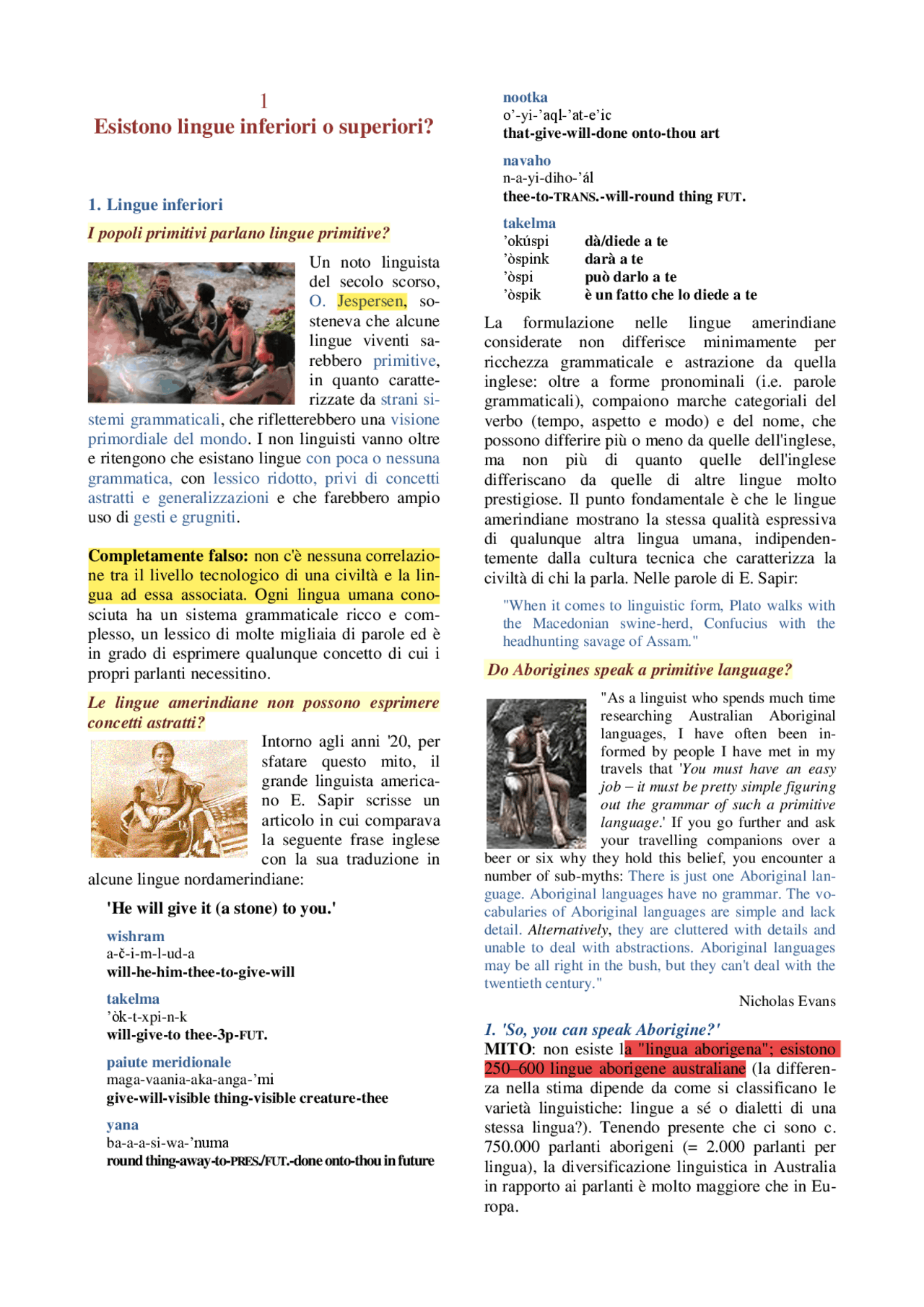 Slide N1 Professore Svolacchia Docsity