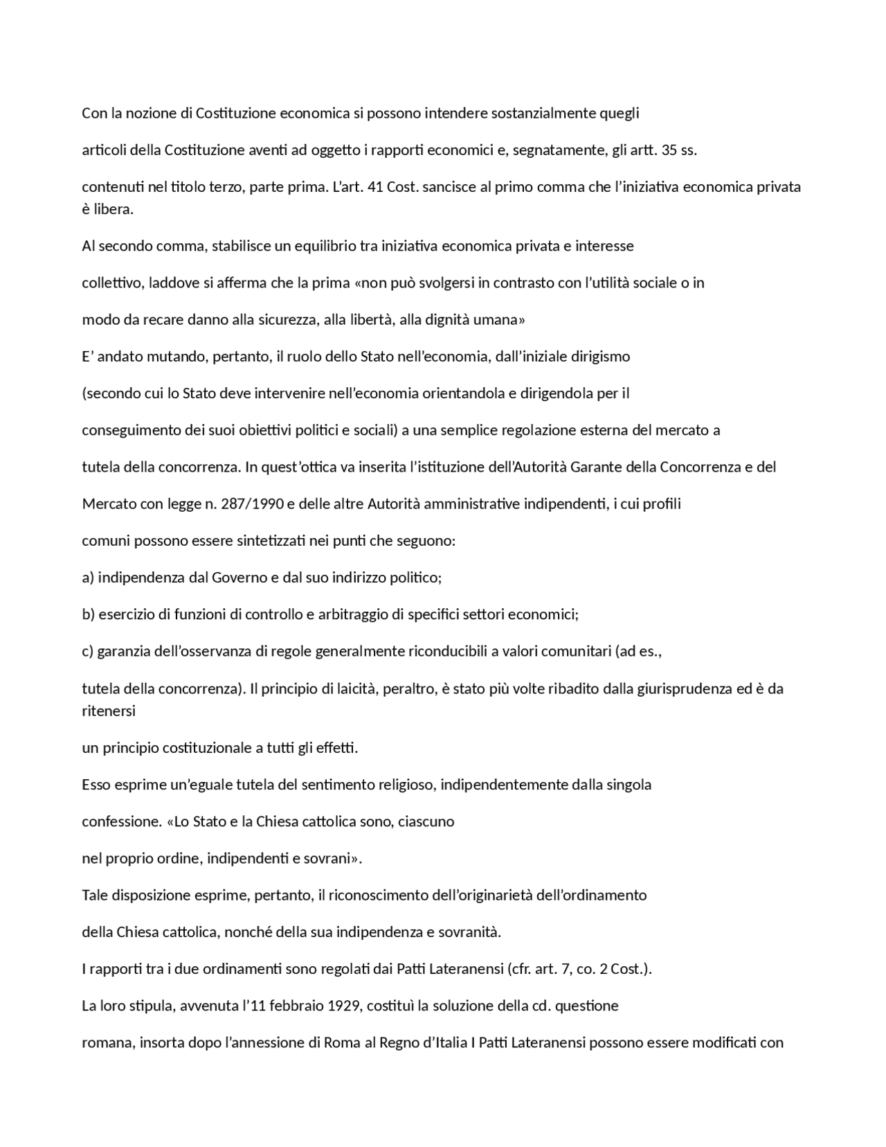 Appunti Diritto Pubblico Docsity