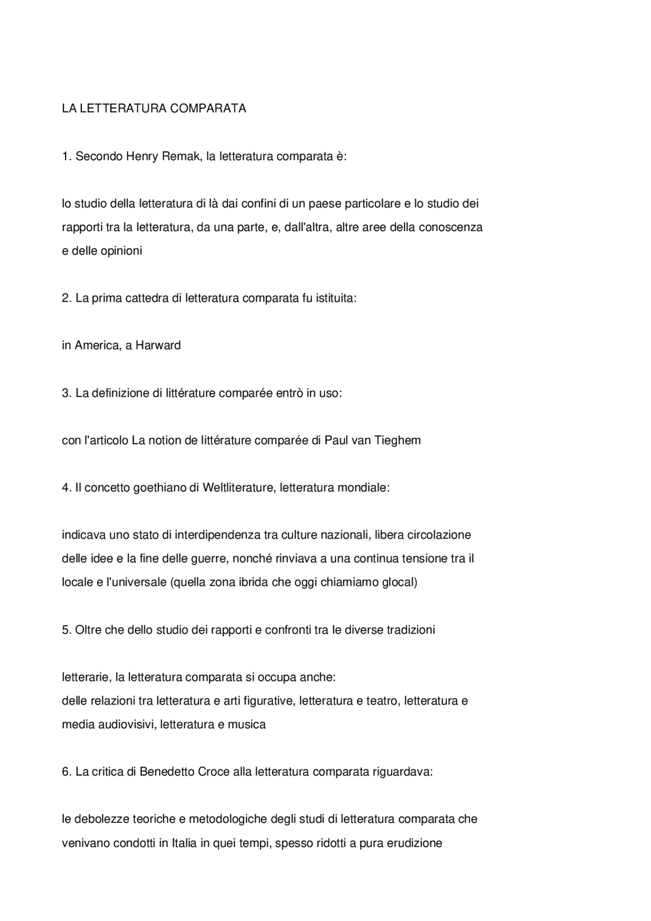 Paniere Critica letteraria e letterature comparate LM-39 | Prove d'esame di Critica Letteraria ...