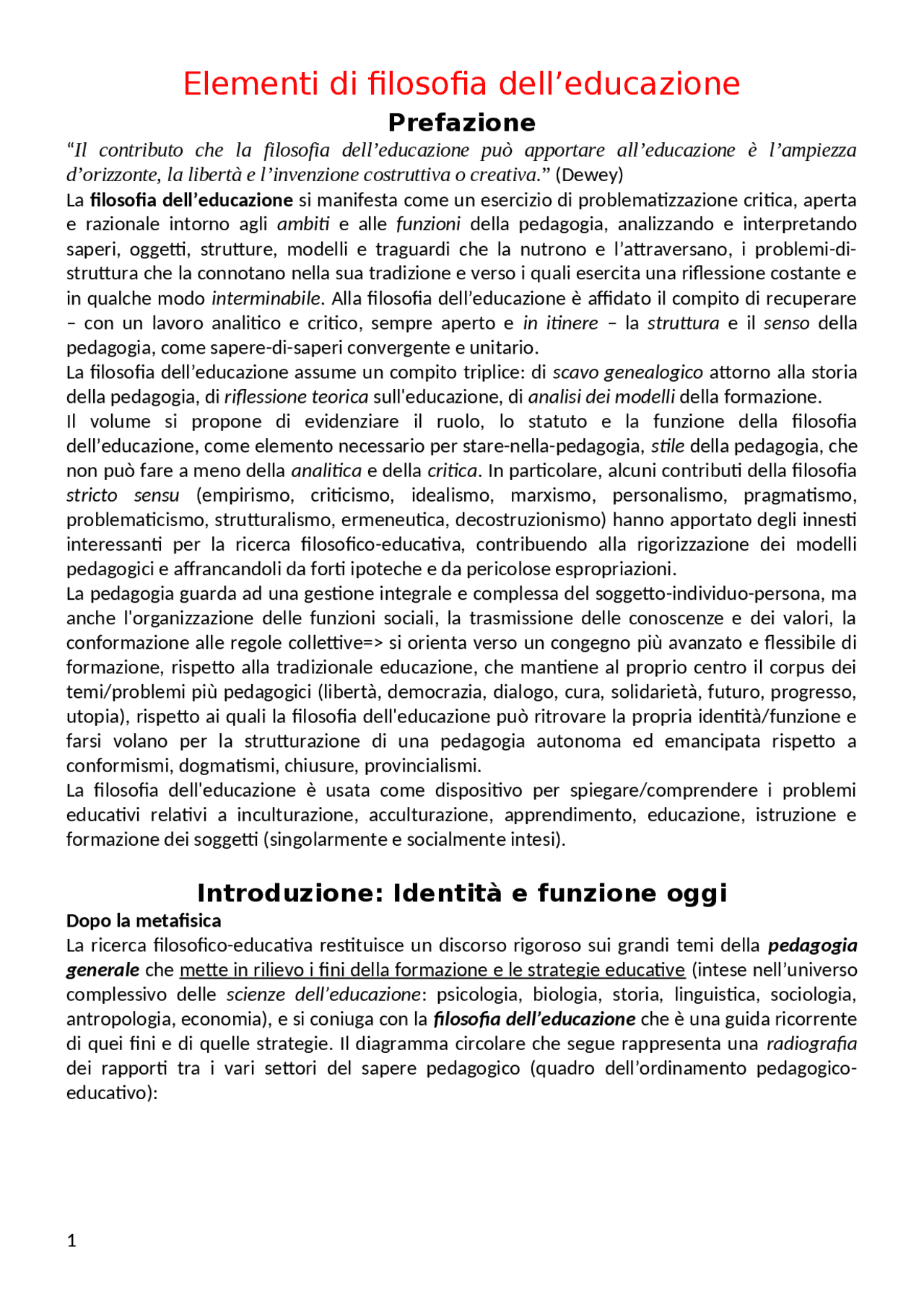 Elementi Di Filosofia Mariani Docsity