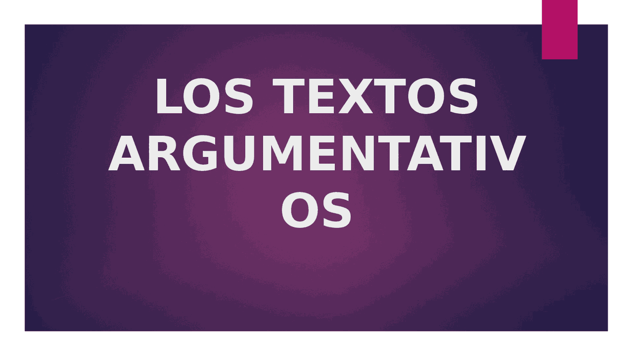 Tema 4 Los Textos Argumentativos Docsity