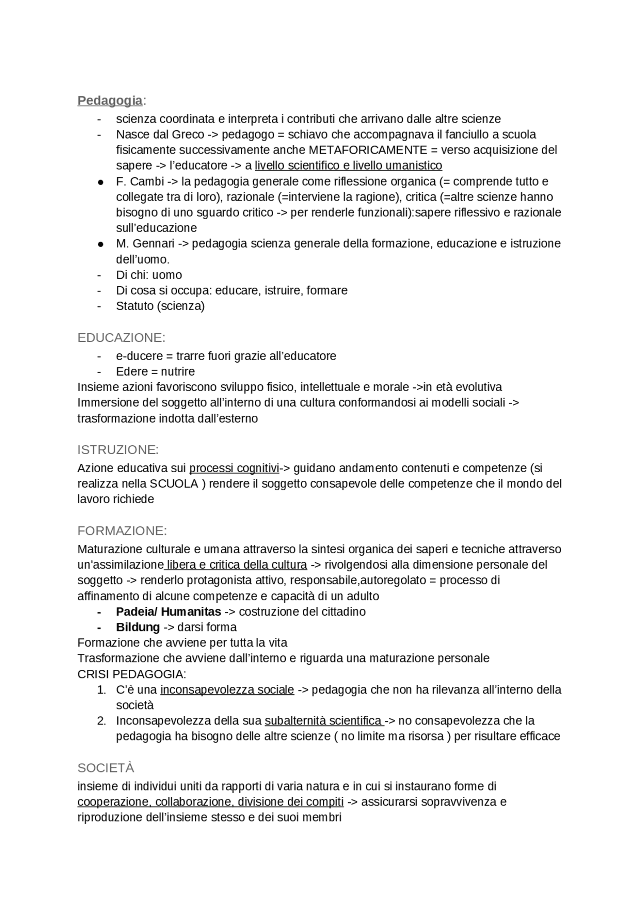 Il Valore Delle Differenze Docsity