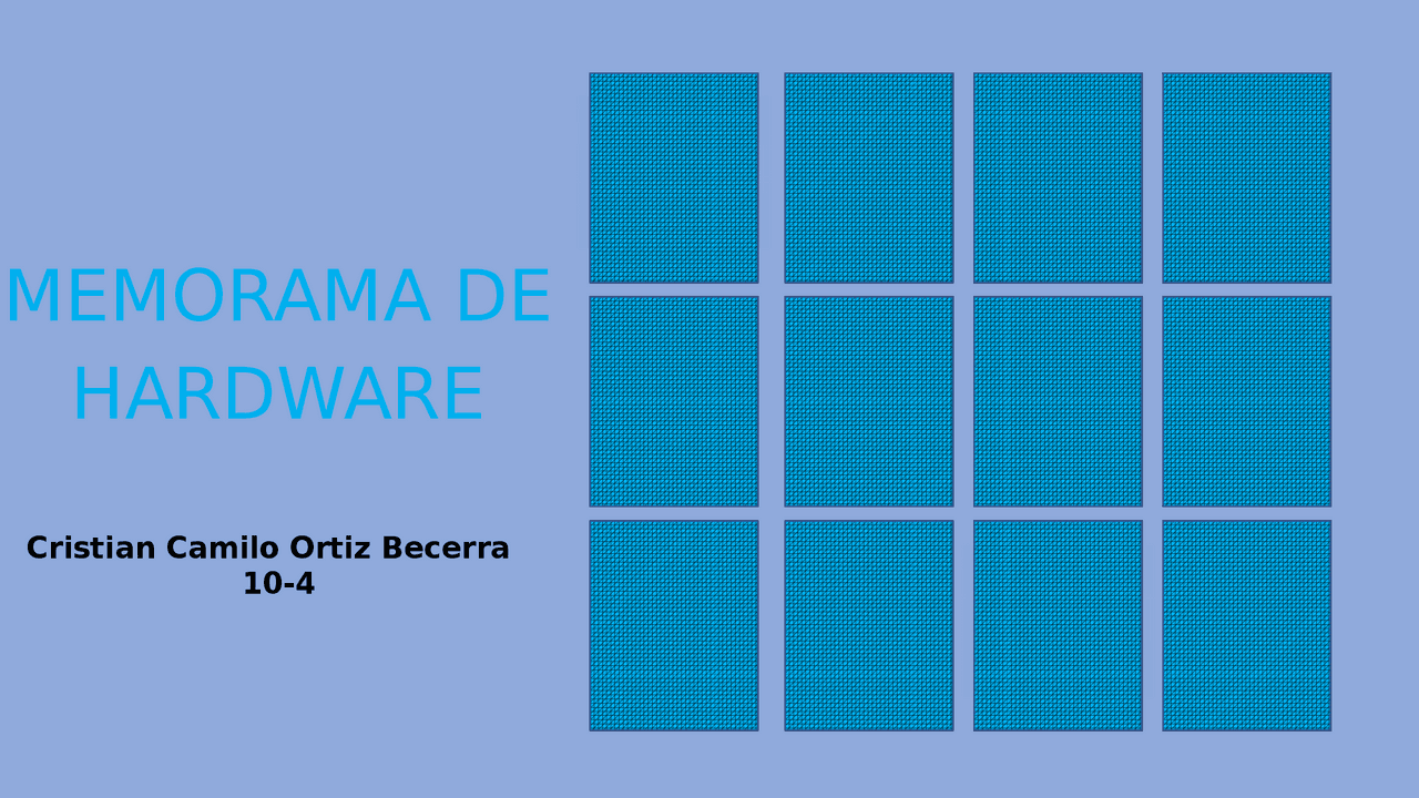 Juego De Memoria Sobre Hardware Docsity