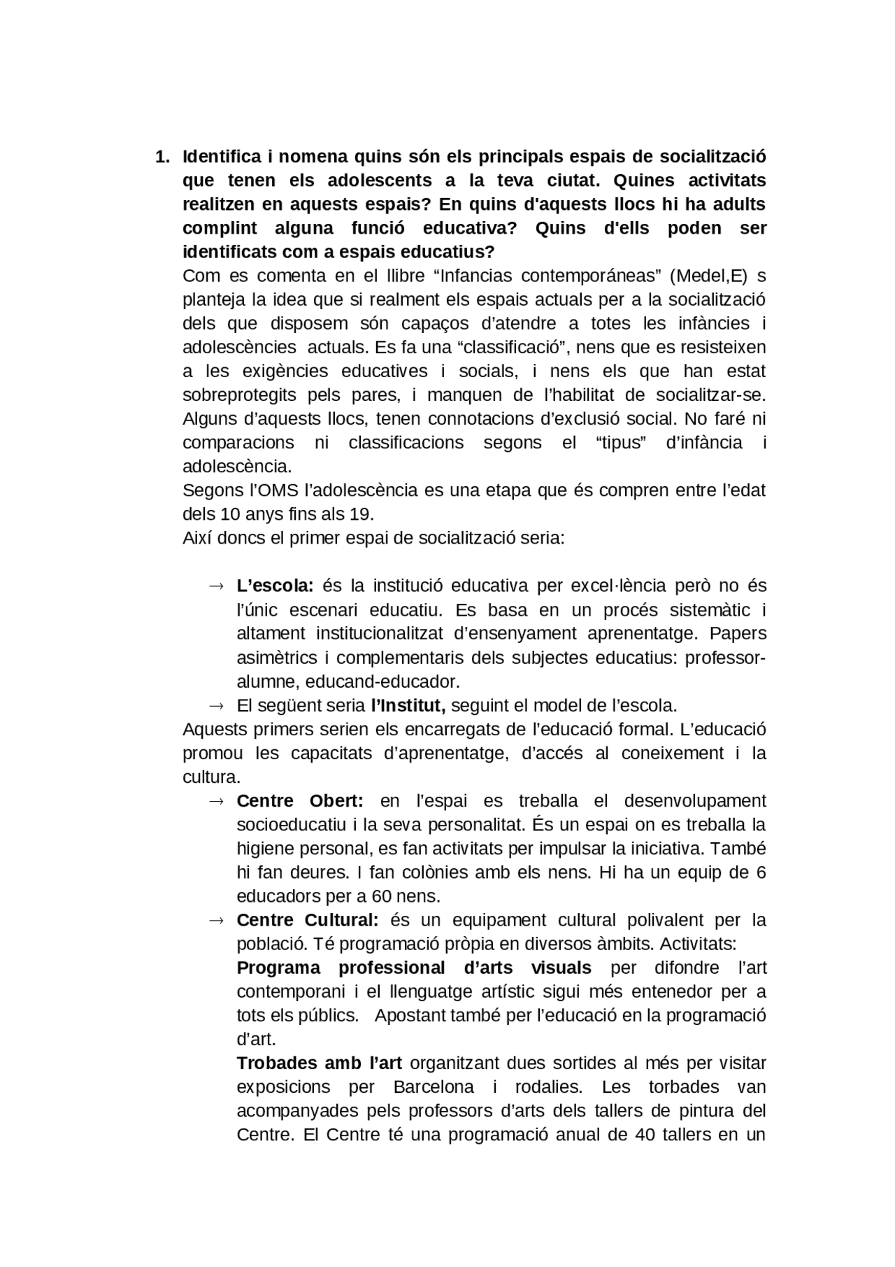 Pac 2 Bases Per A Lacció Socioeducativa Amb La Infància Docsity