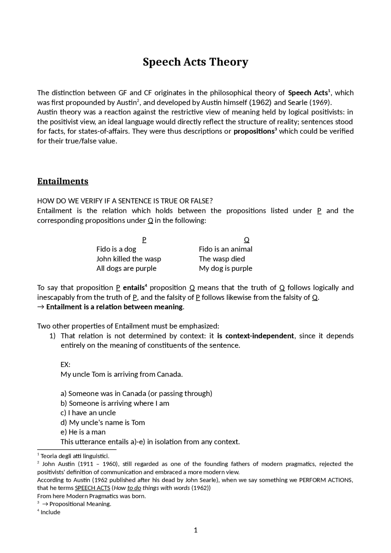 Modulo Teorico Lingua Inglese 3 Docsity
