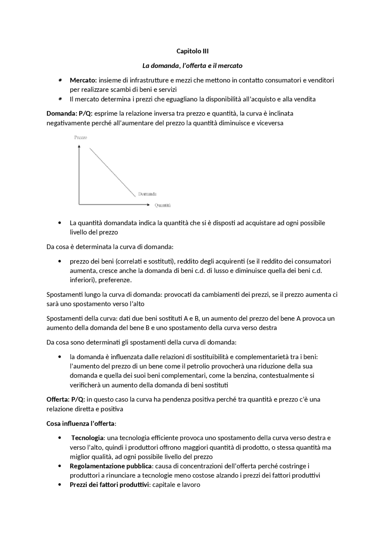 Riassunti Del Manuale Di Microeconomia Docsity
