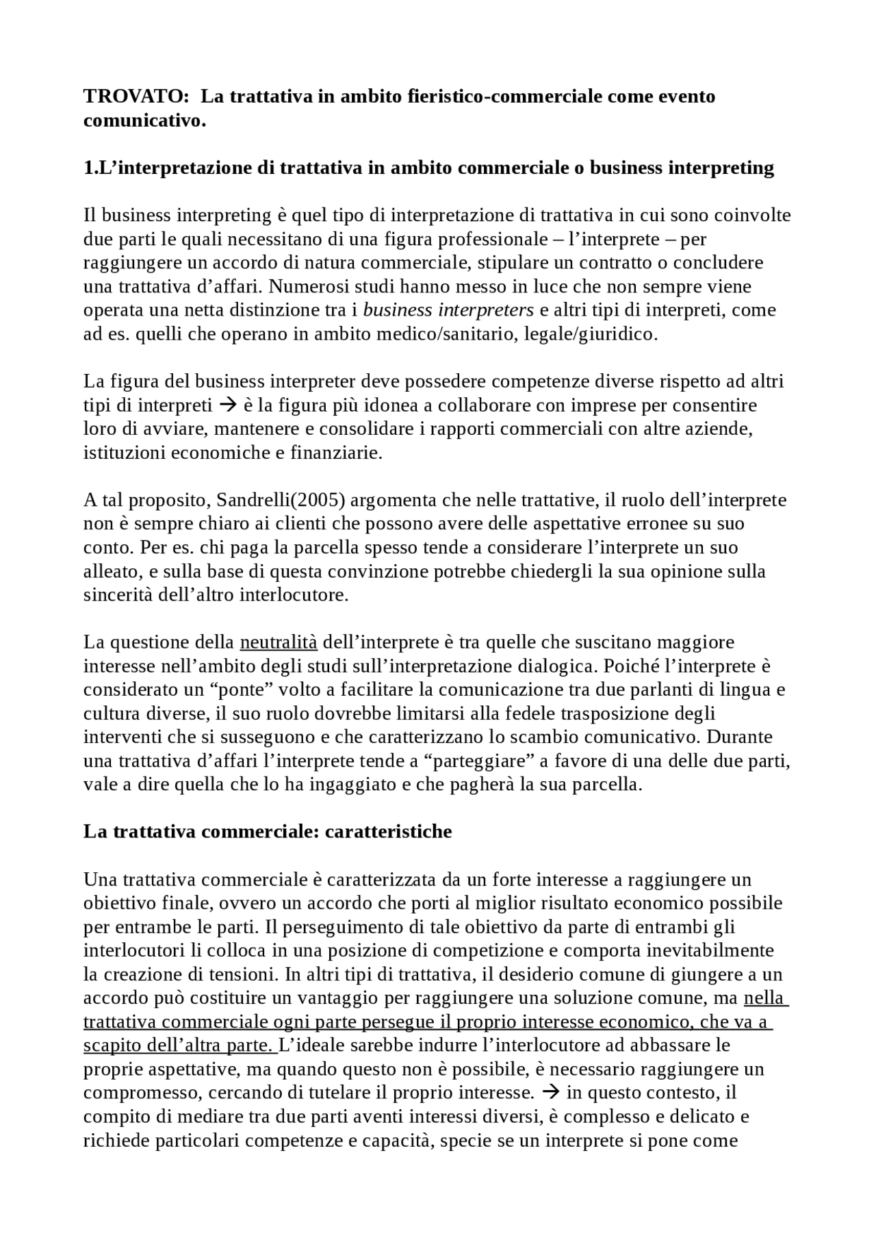 Appunti Saggio Trovato Appunti Di Lingua Inglese Docsity