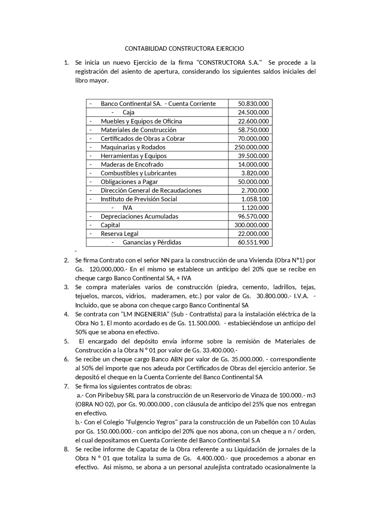 Contabilidad de construccion - Docsity