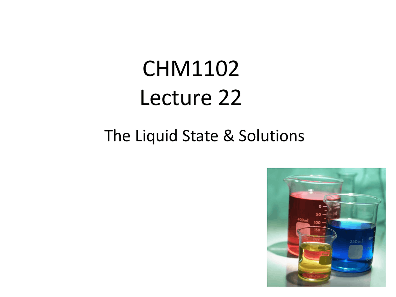 Chemistry Lecture And Notes Lecture Notes Chemistry Docsity