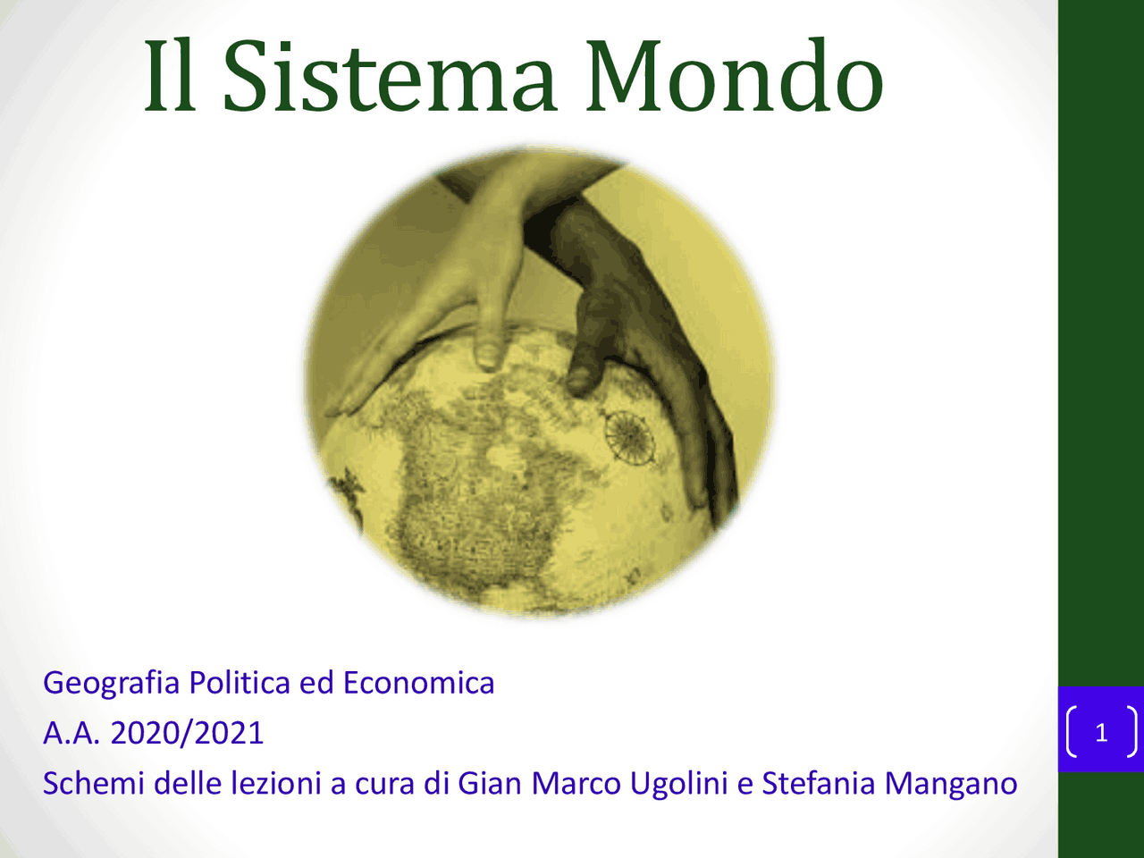 Slides Della Prima Parte Del Corso Docsity