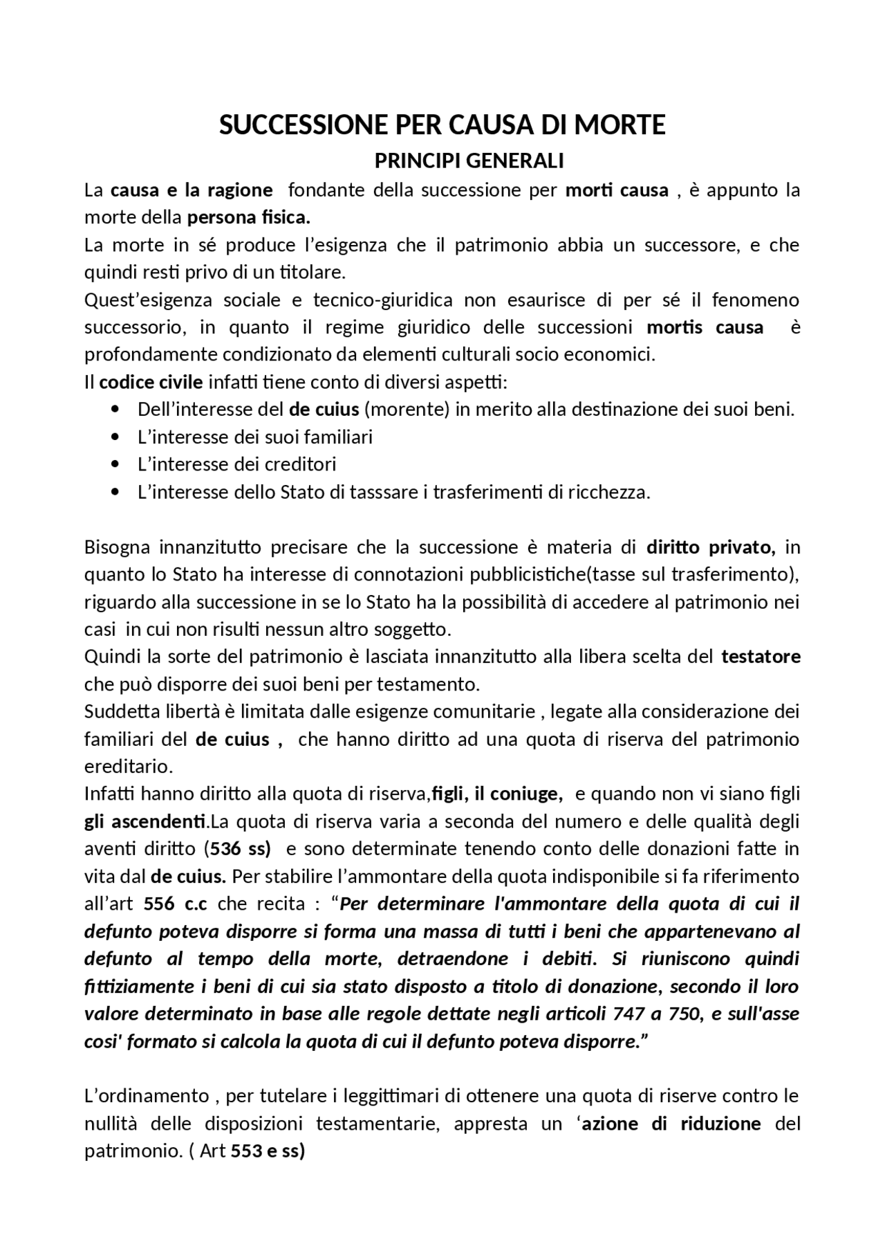 Riassunti Diritto Privato Dispense Di Diritto Privato Docsity