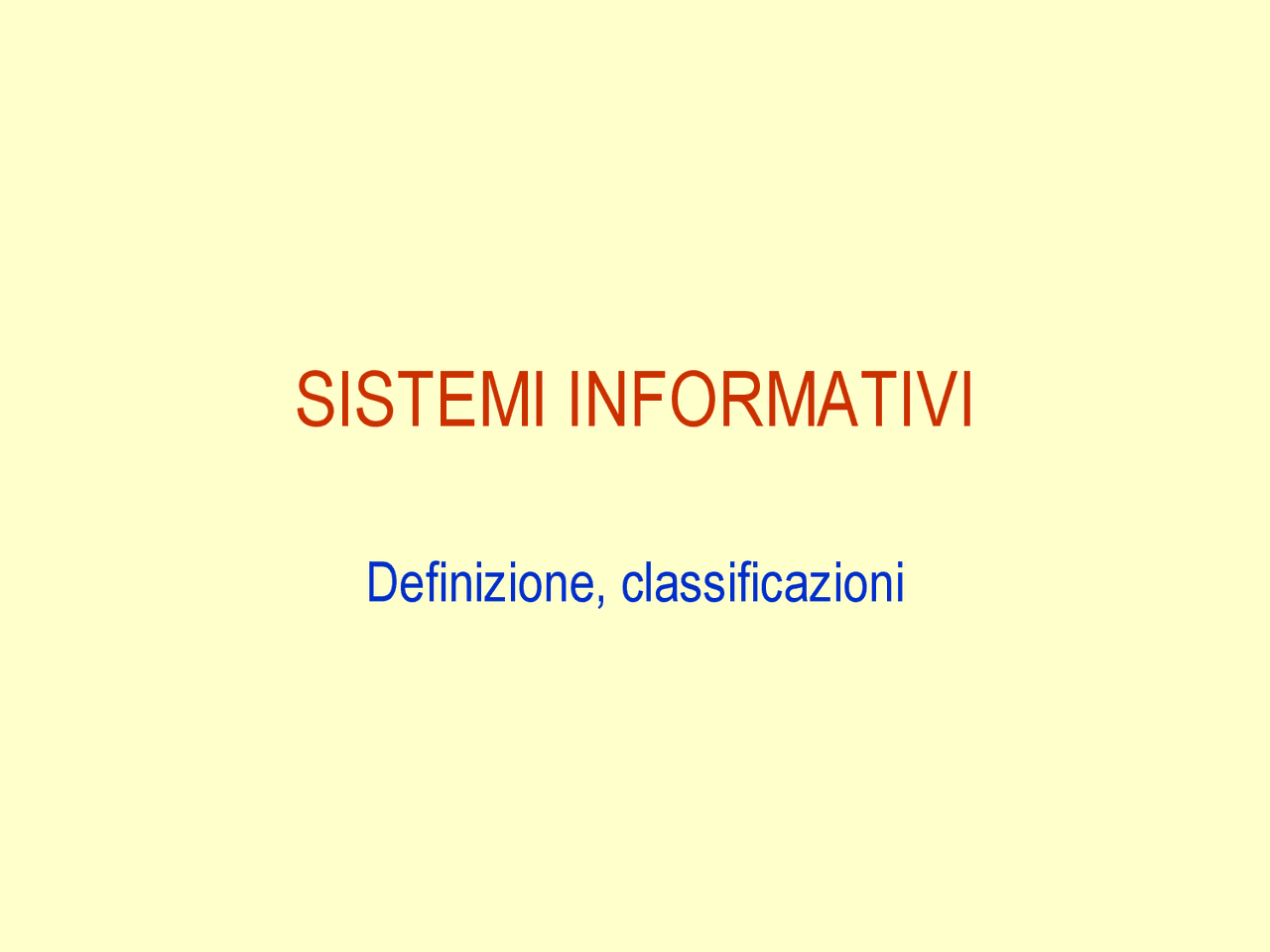 Il Sistema Informativo Aziendale Dispense Di Informatica Docsity
