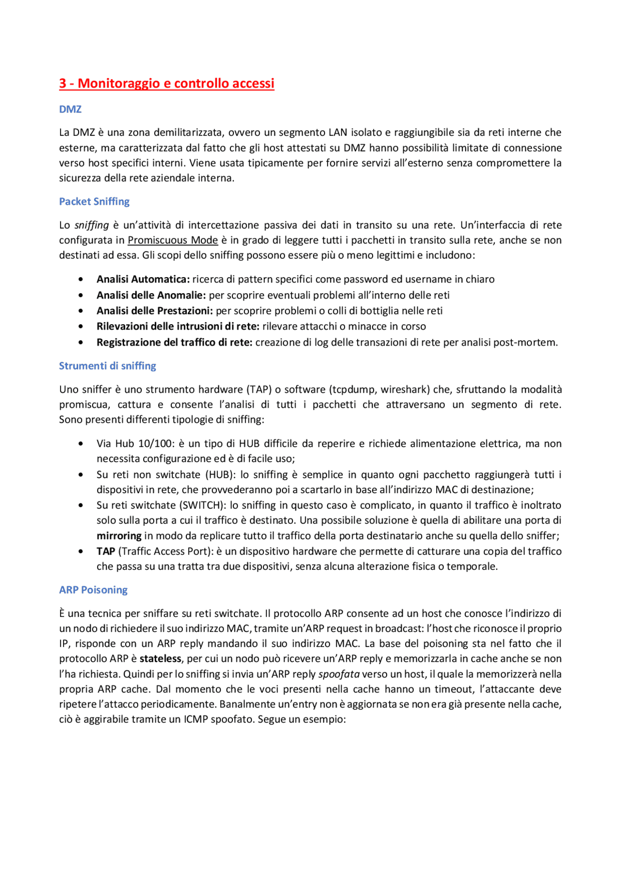 Appunti Di Cybersecurity Docsity