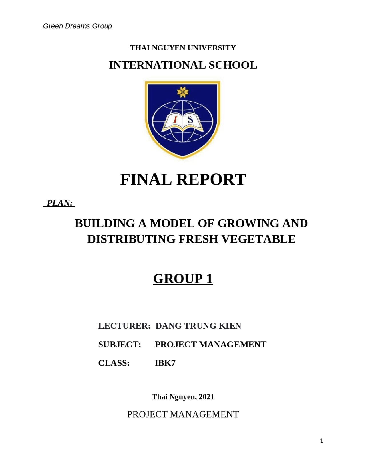 Final Exam Of Project Management Docsity