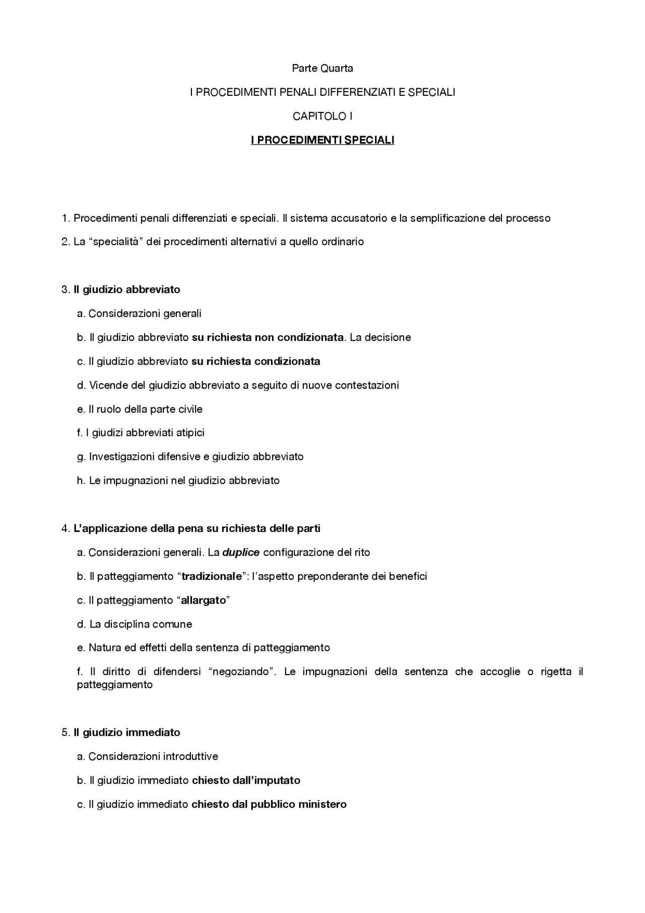Diritto Processuale Penale 2 Riassunto Aggiornato 2021 Procedimenti