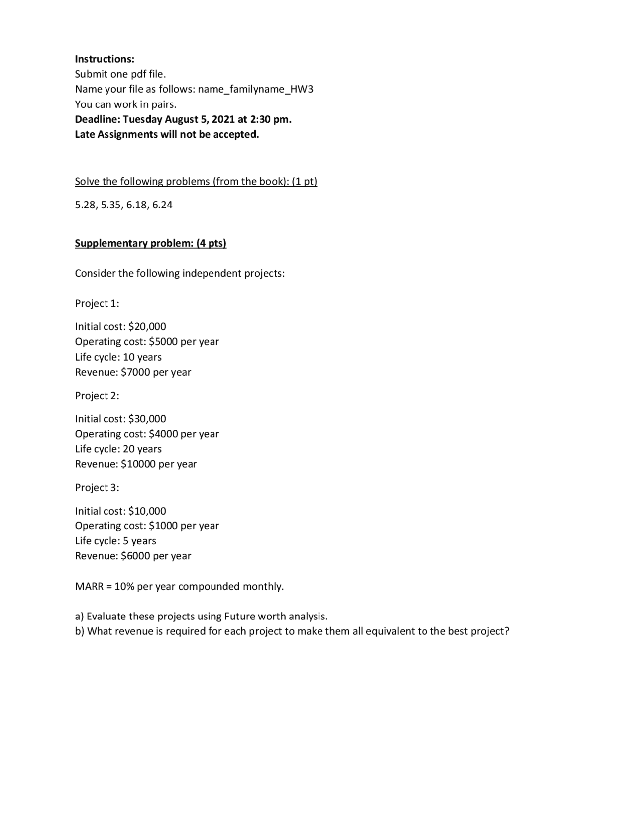 Assignment Economics Docsity