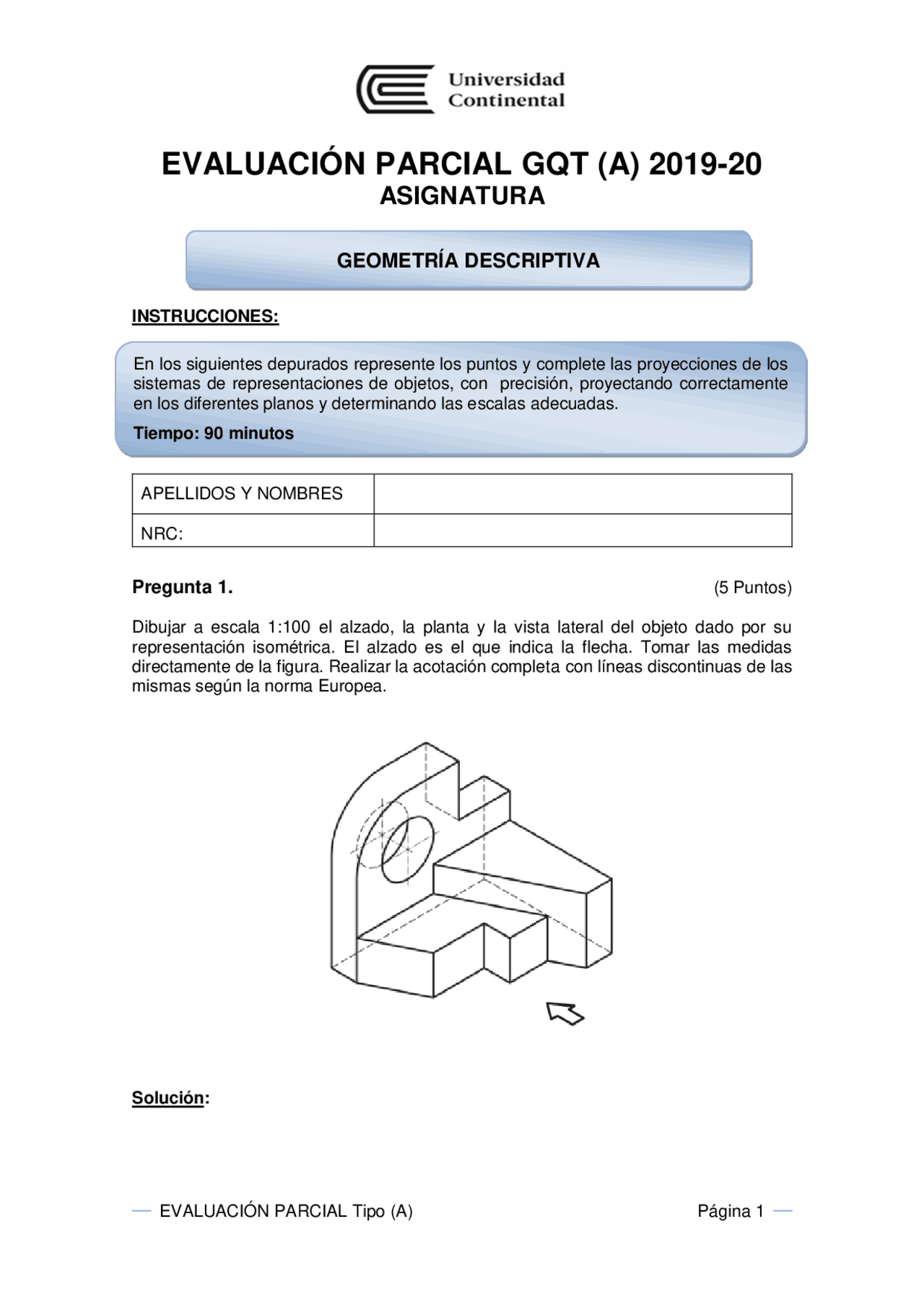 Geometría Descriptiva Docsity