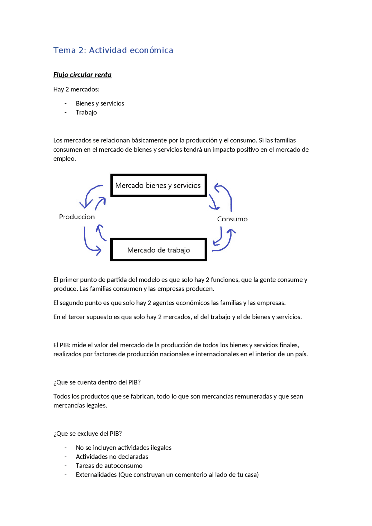 Tema 1 Análisis Del Entorno Económico Docsity