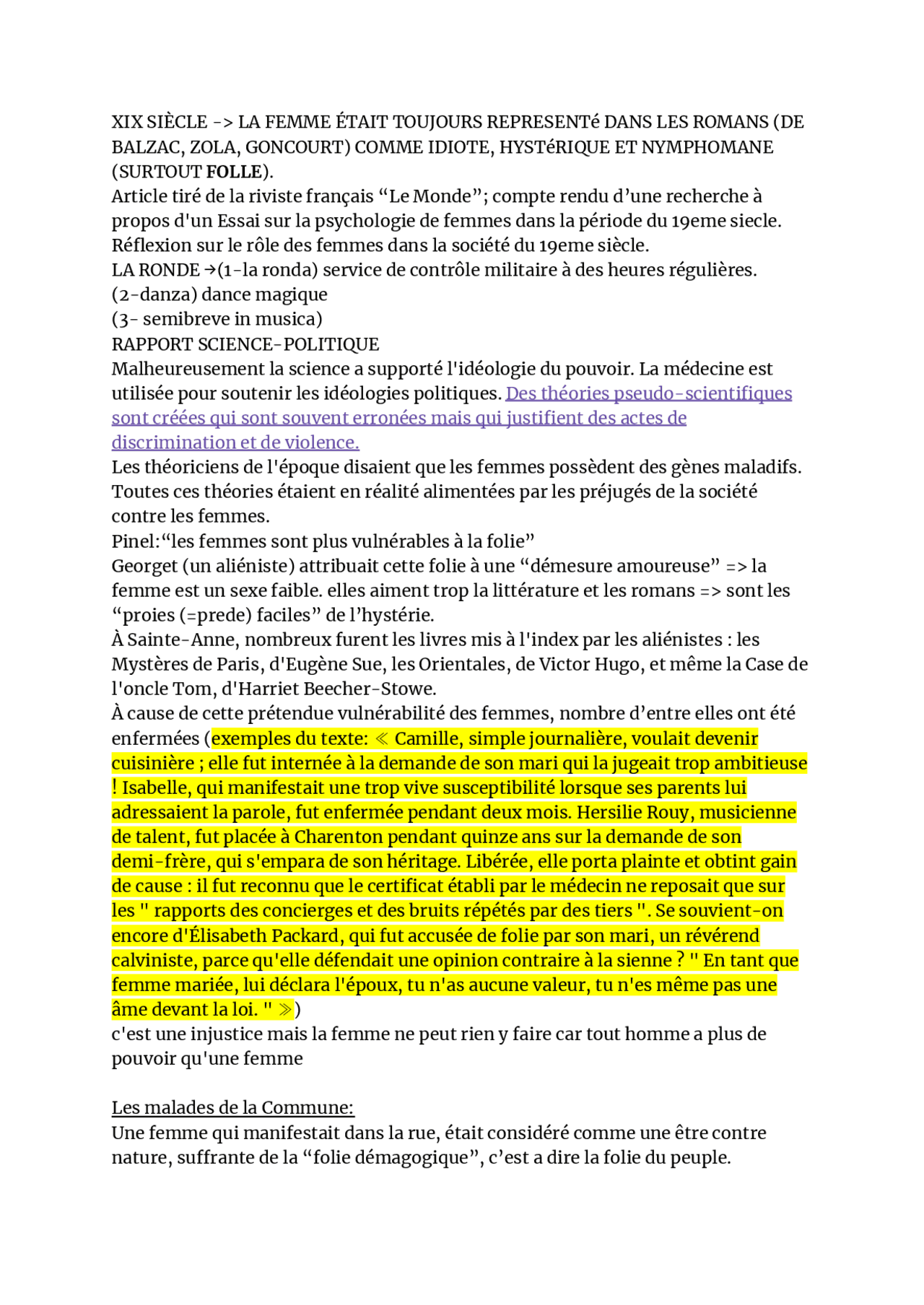 Francese Flaubert Capitolo Docsity