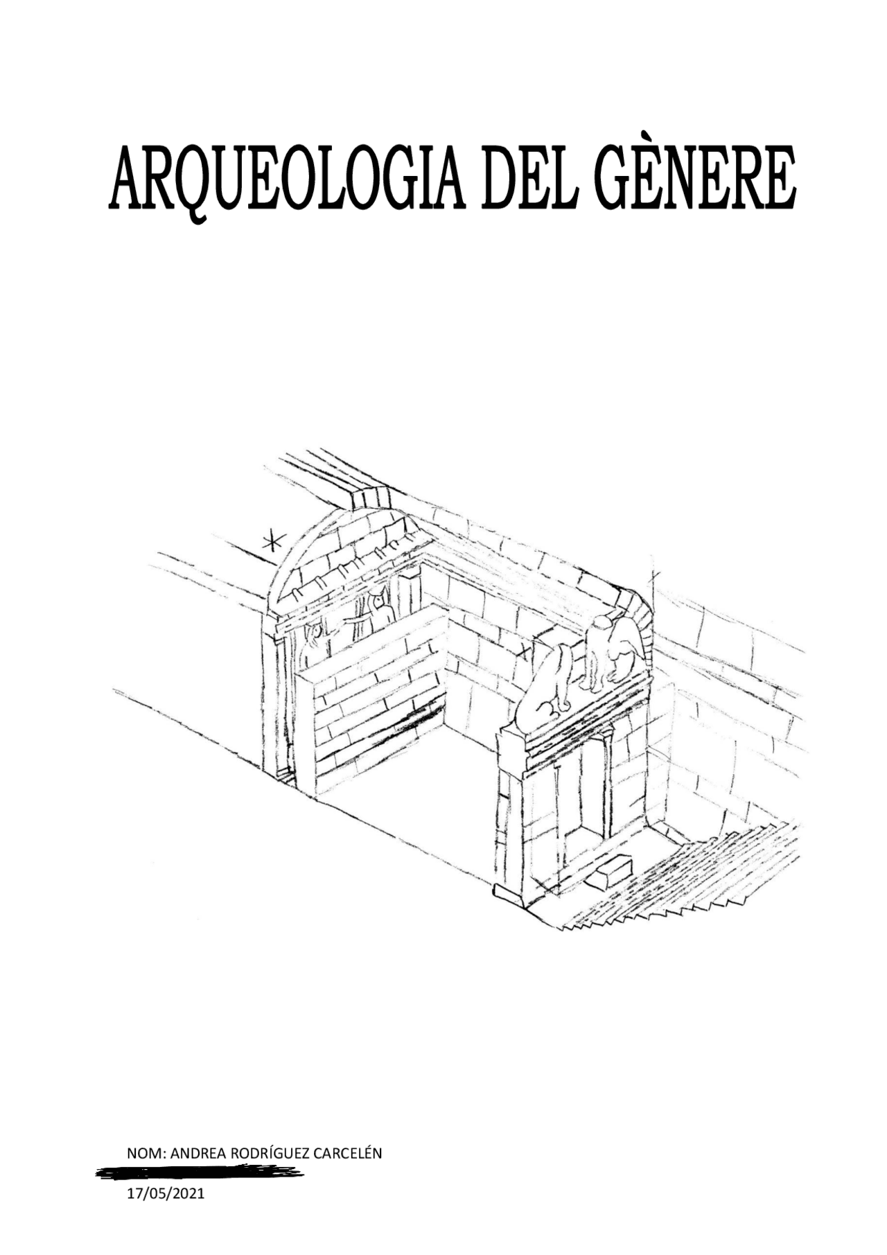 Treball Arqueologia Del Gènere Docsity
