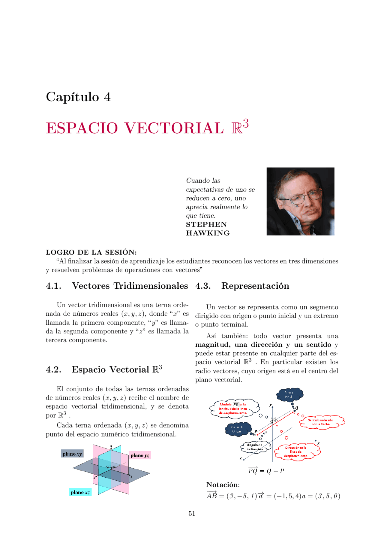 ESPACIO VECTORIAL EN R3 - Docsity