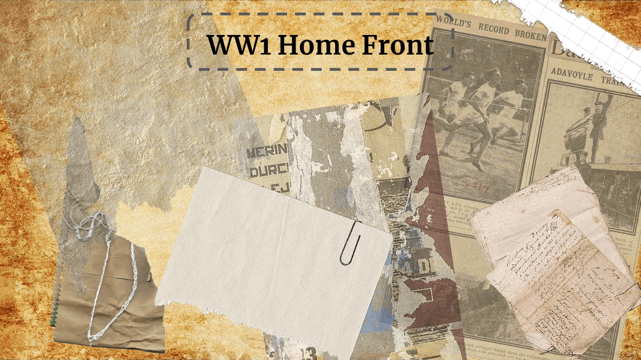 WW1 home front - The United States life at home and Europe - Docsity