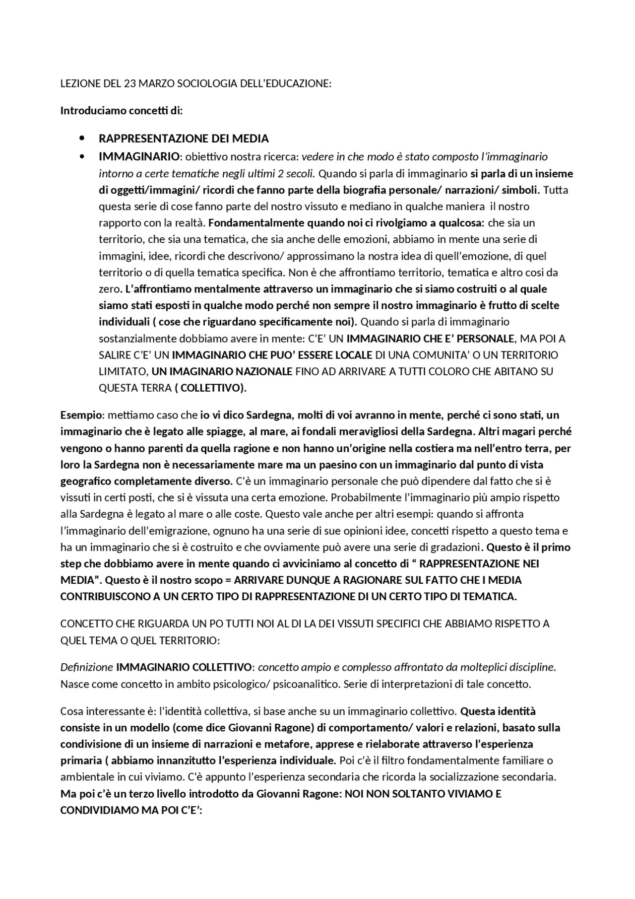 Appunti Dettagliati 2 Lezione Professore Docsity