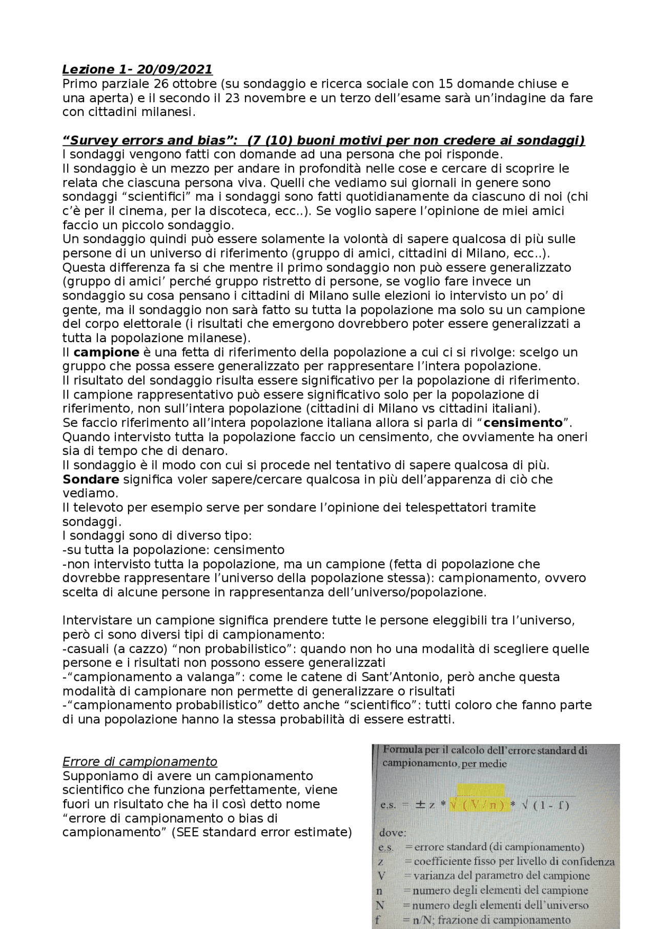 Metodi E Tecniche Della Ricerca Sociale Parte 1 Docsity