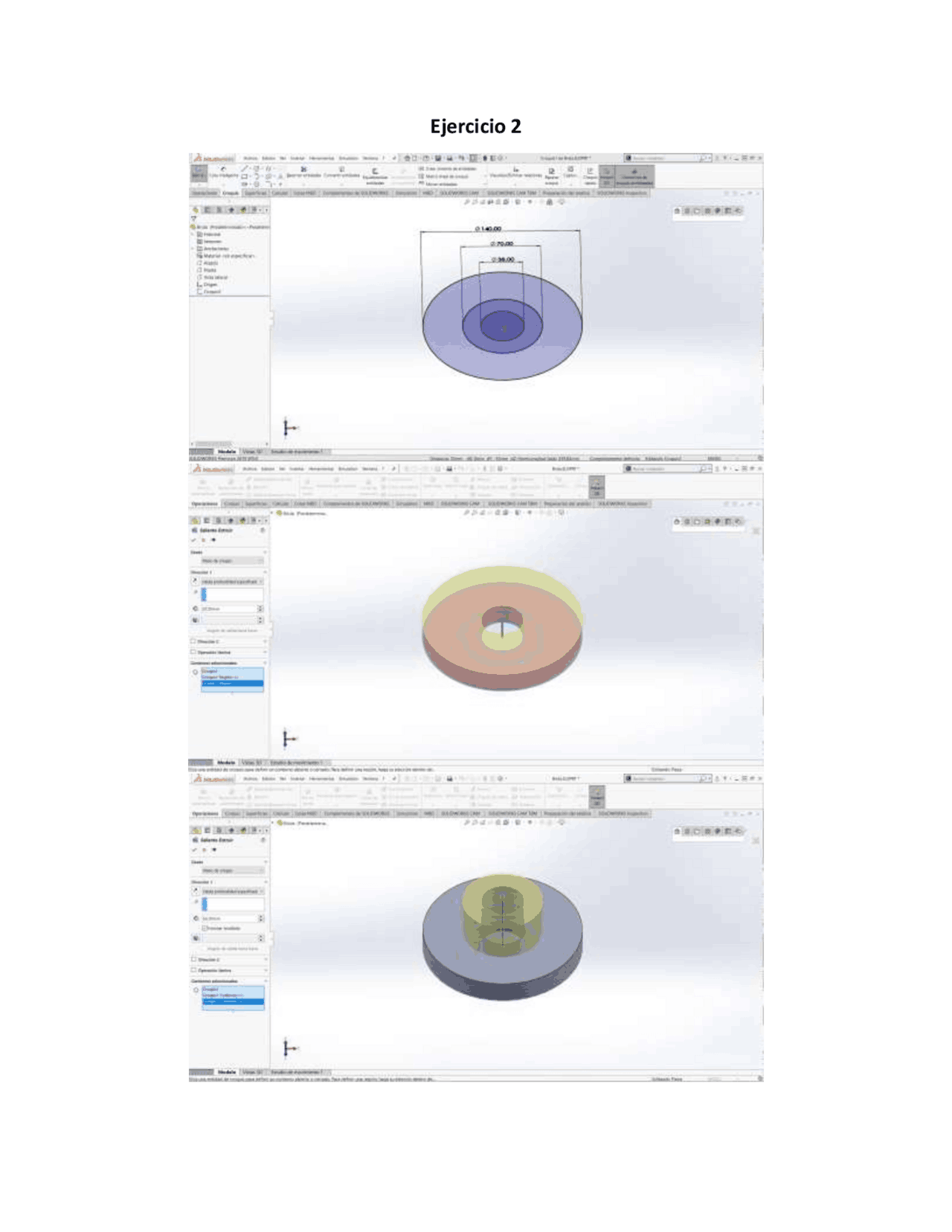 Ejercicios En Solidworks Docsity