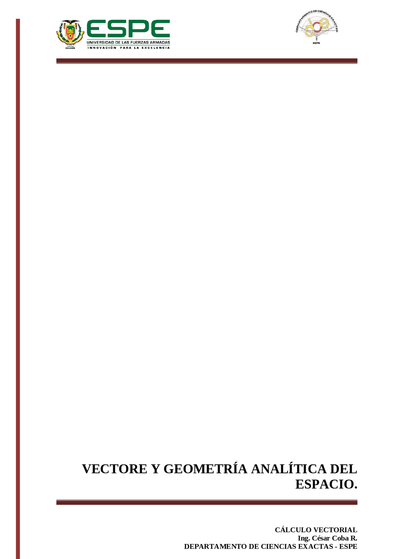 Ejercicios De Calculo Vectorial Docsity