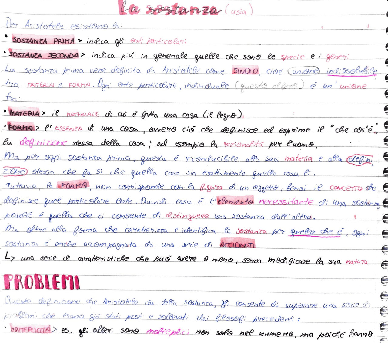 Aristotele Metafisica 2 Docsity