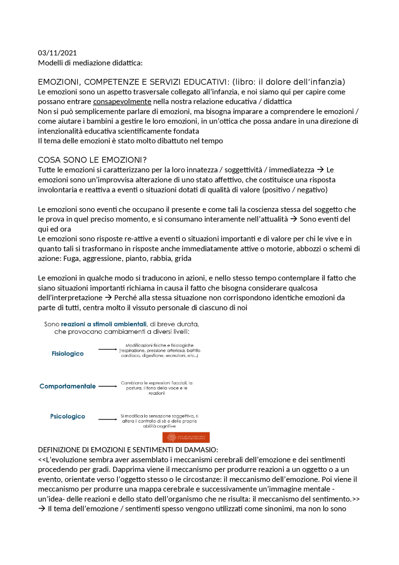 Appunti Di Modelli Di Mediazione Didattica Docsity
