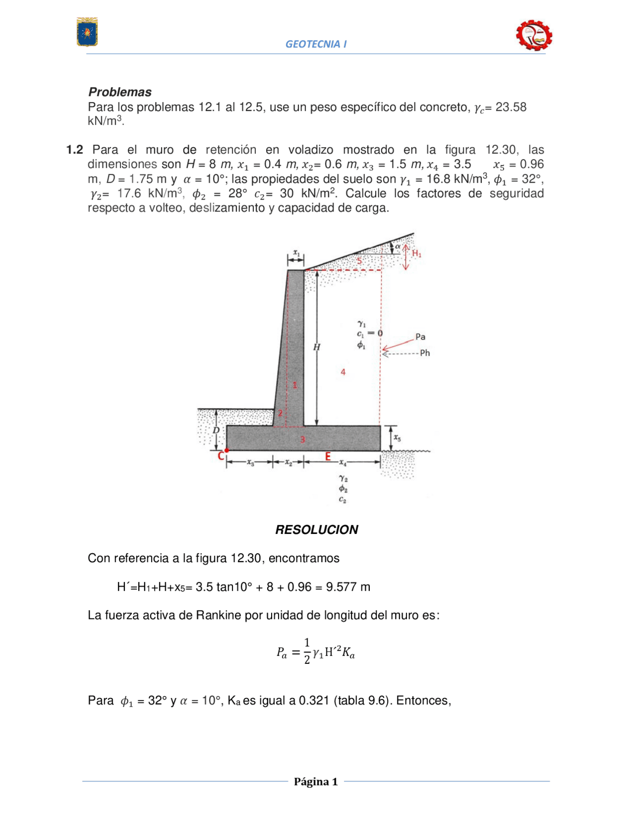 EJERCICIOS GEOTECNIA-RESUELTOS | Ejercicios de Ingeniería Geotécnica ...