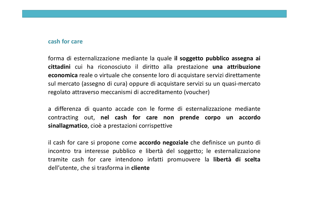 Programmazione Dei Servizi Alla Persona Docsity