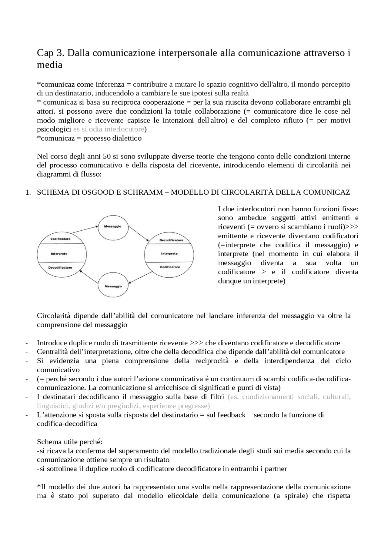 Manuale Di Sociologia Della Comunicazione Docsity