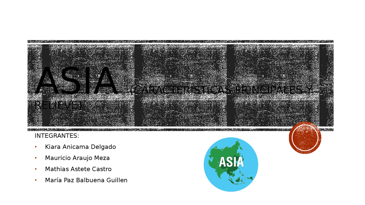 Asia características - Docsity