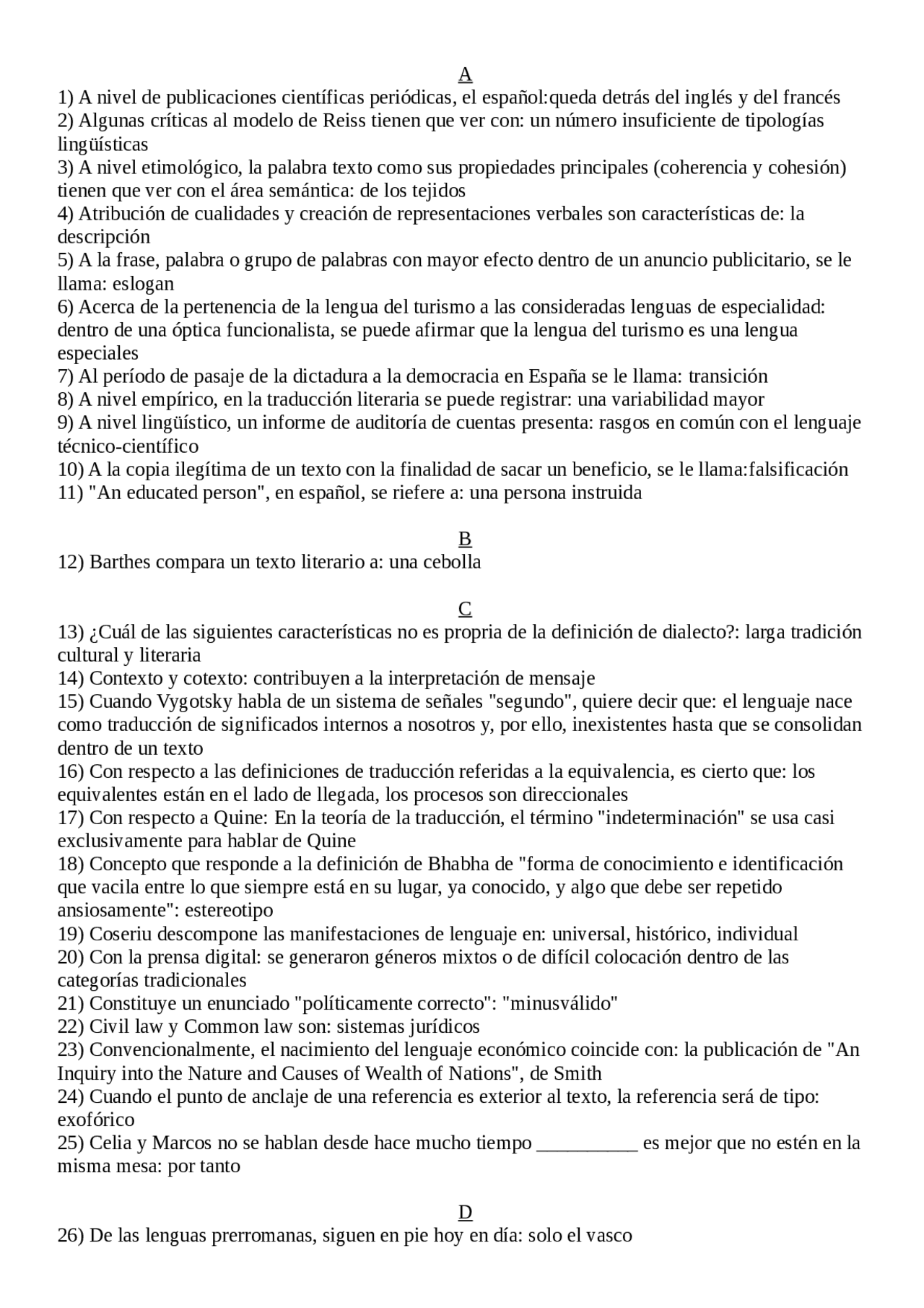 Spagnolo 3 Lingue E Mercati L 12 Mercatorum Docsity