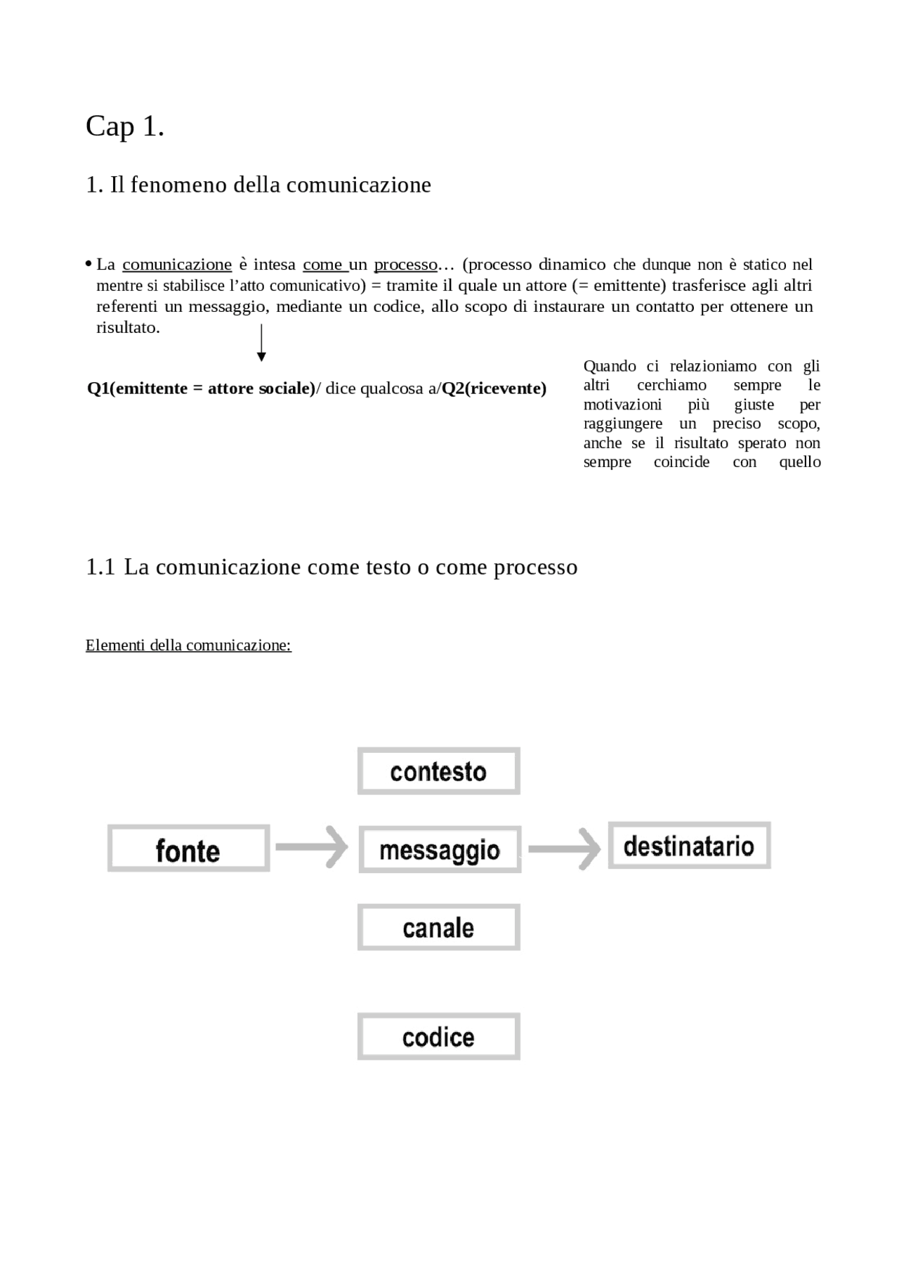 Manuale Di Sociologia Della Comunicazione Docsity
