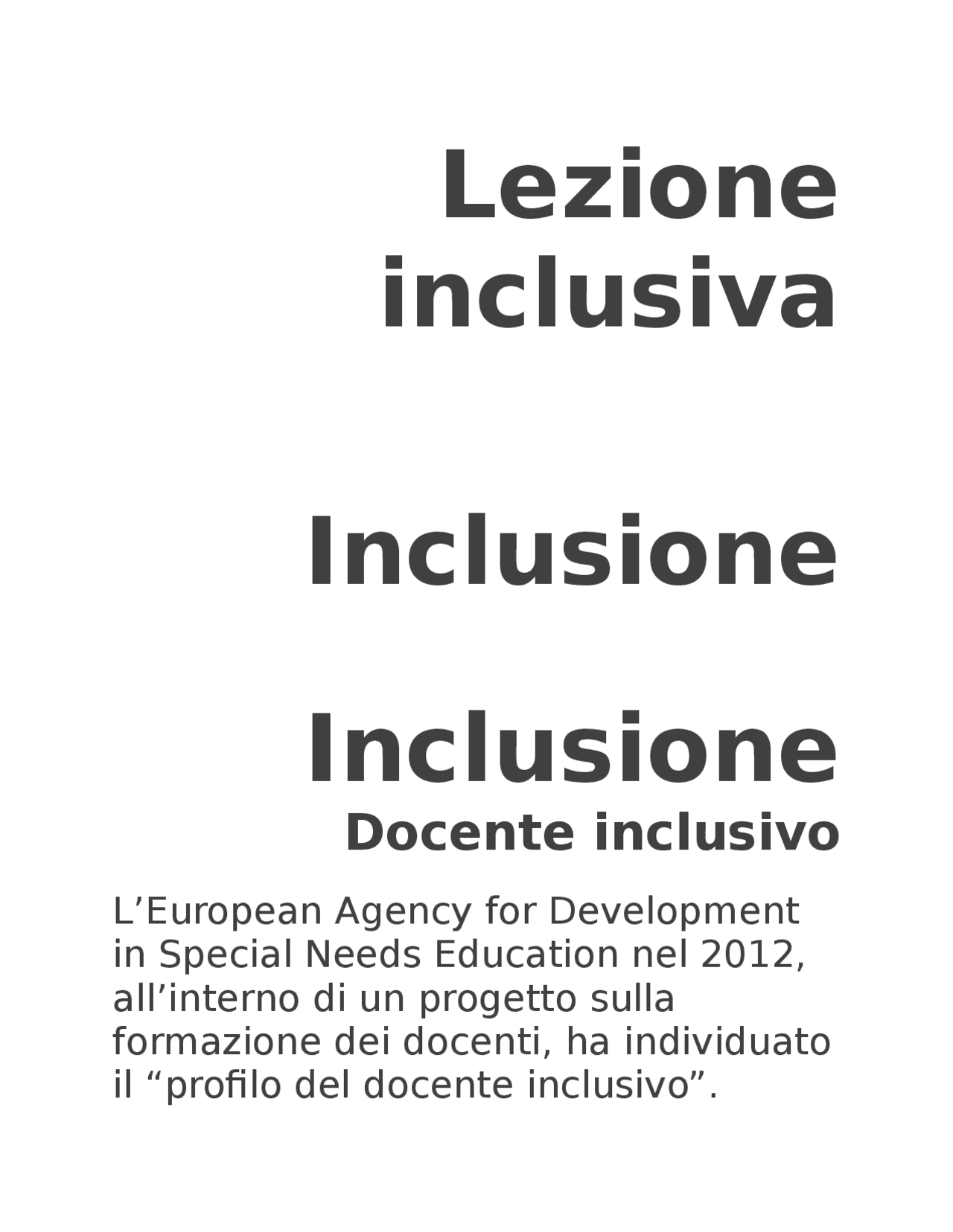 Slide Docente Inclusivo Docsity